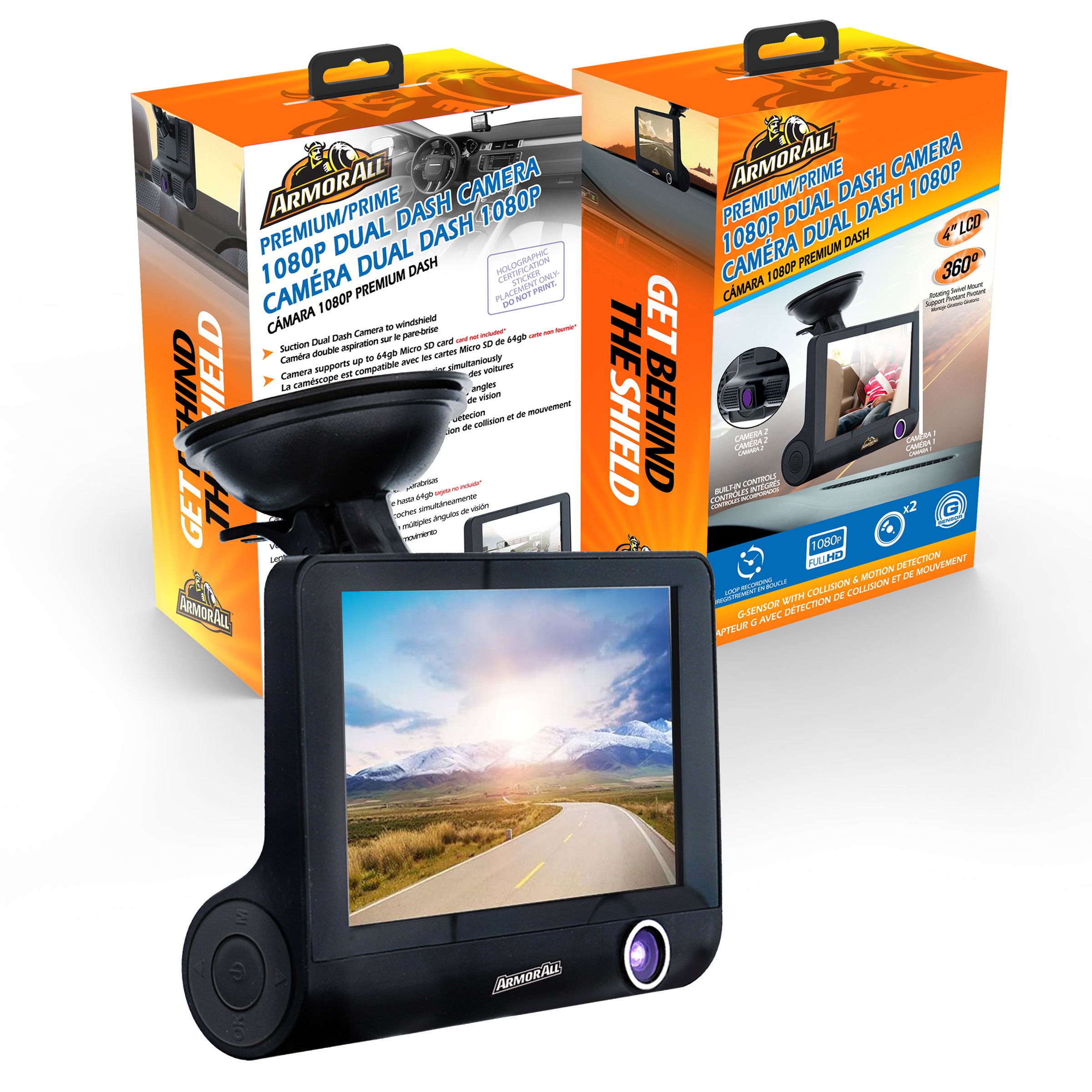 Armor All™ Premium 1080P Dual Dash Camera – JEM GLOBAL