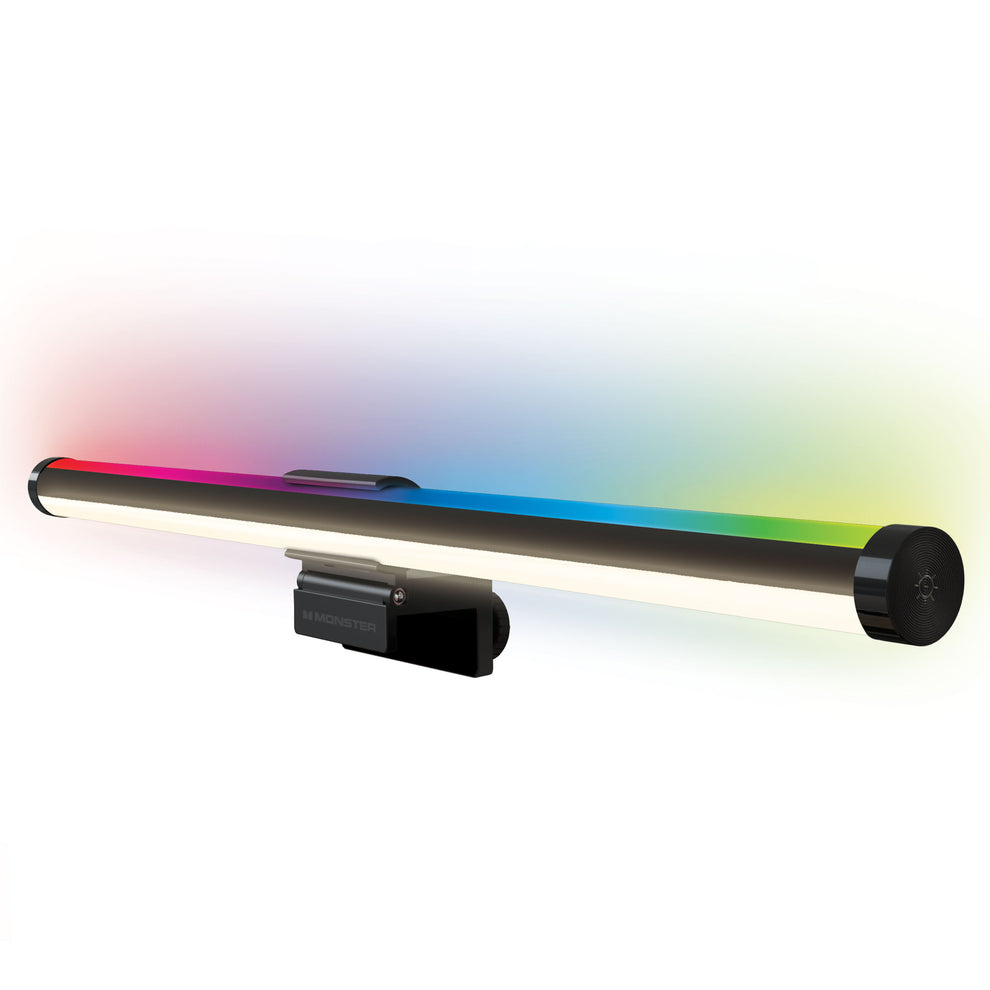Monster™ Duo+ 2-In-1 Smart Sound Reactive MONITOR LIGHT BAR – JEM GLOBAL